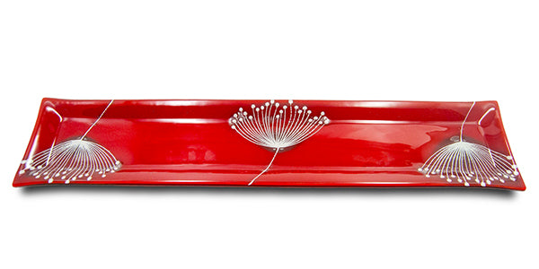 Dandelion Long Snack Plate – Glamour & Glass